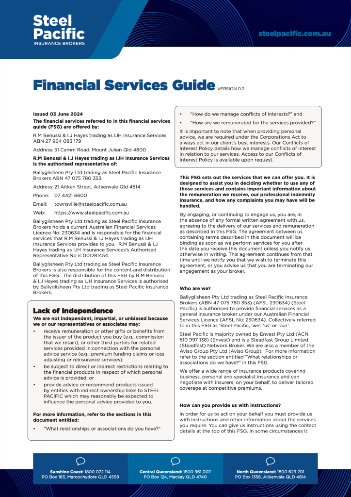 Financial Services Guide